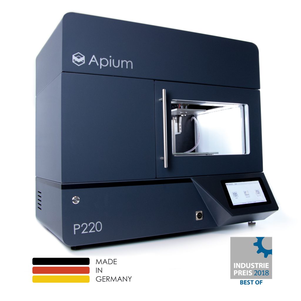 Apium P220 wins Industry Prize 2018 and sets new standards for R&D