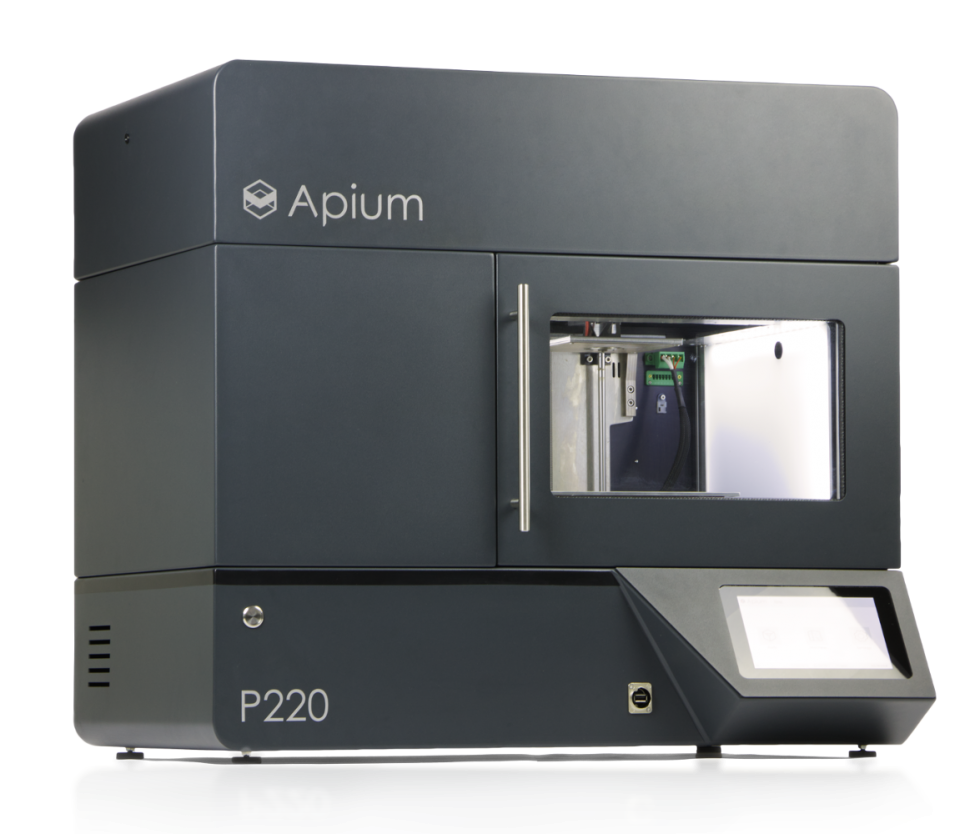 Apium 3D-Drucker für Hochleistungsthermoplaste wie PEEK, PEI, PVDF